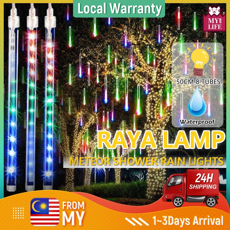 Lampu Raya LED String Lights Lampu Taman Outdoor Waterproof Solar ...