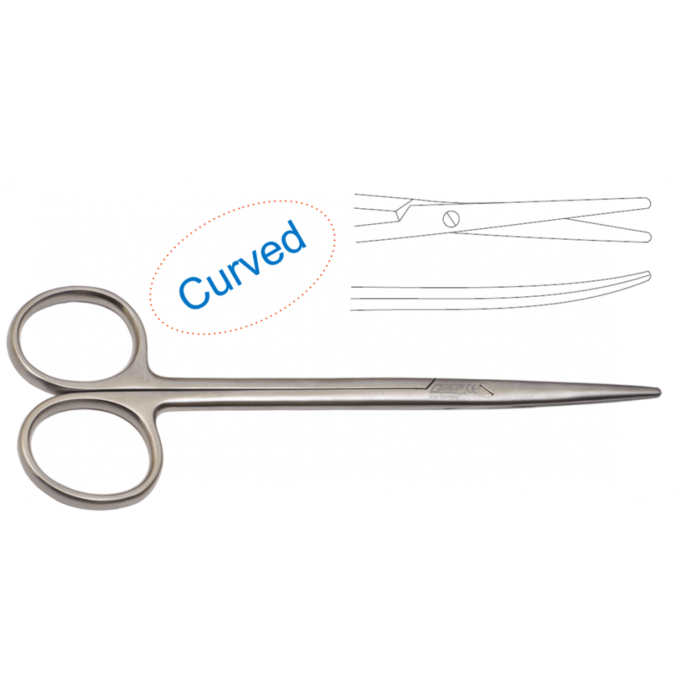 Metzenbaum Scissors 14cm CVD - CURVED -Surgical Medical use | Shopee ...