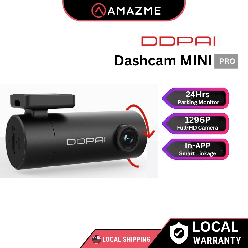DDPAI mini pro Dash Cam Car Camera 1080P WiFi App Link DVR | Shopee ...