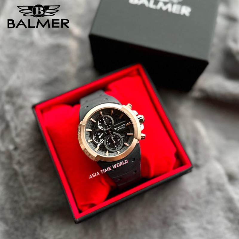 [Original] Balmer 8815G BRG-4 Chronograph Sapphire Men's Watch with ...