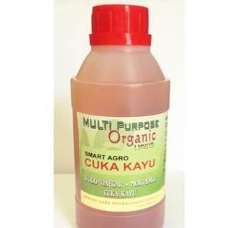 500ml./Cuka Kayu Asli / Wood Vinegar Ori /Kawalan Serangga & Kulat ...