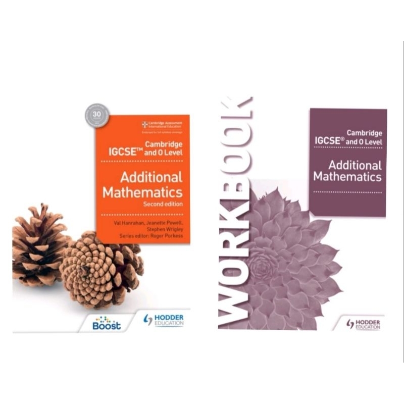 IGCSE and o level Add Math additional mathematics Textbook and Workbook ...