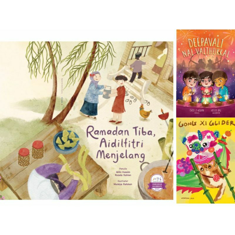 Buku Raya Raya Menjelang Deepavali Gongxi Glider Gasing Buku Budak ...