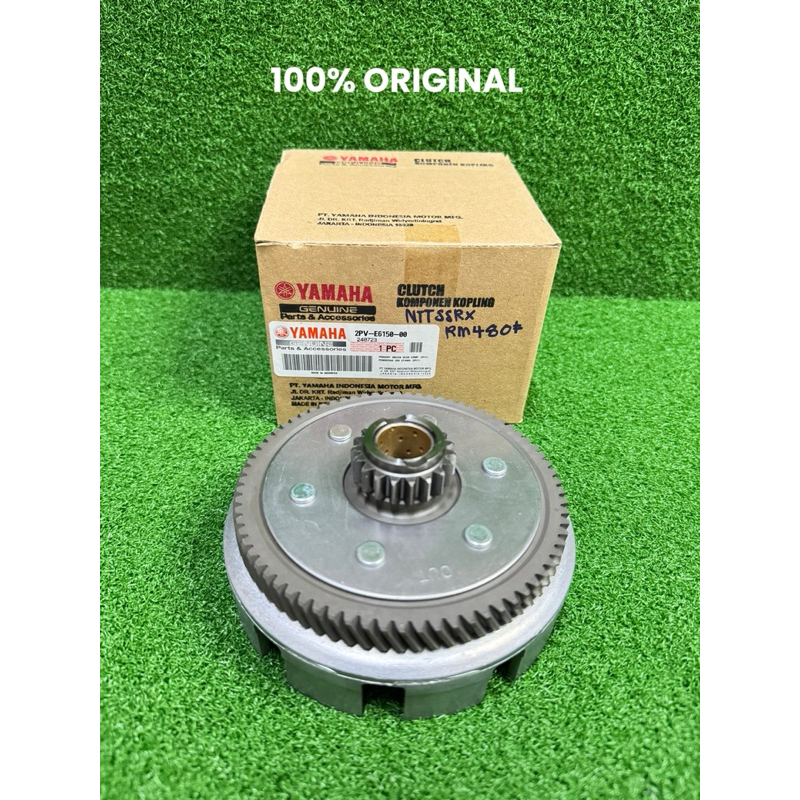 (100% ORIGINAL) YAMAHA Y15ZR PRIMARY DRIVEN GEAR ASSY // 2PV-E6150-00 GIGI BESAR MANGKUK MANGKOK ...