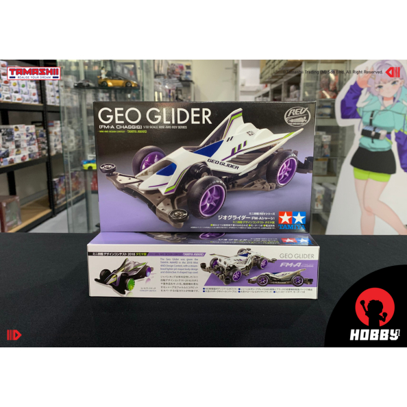 Tamiya 18716 Geo Glider (FM-A Chassis) (Mini 4WD) | Shopee Malaysia
