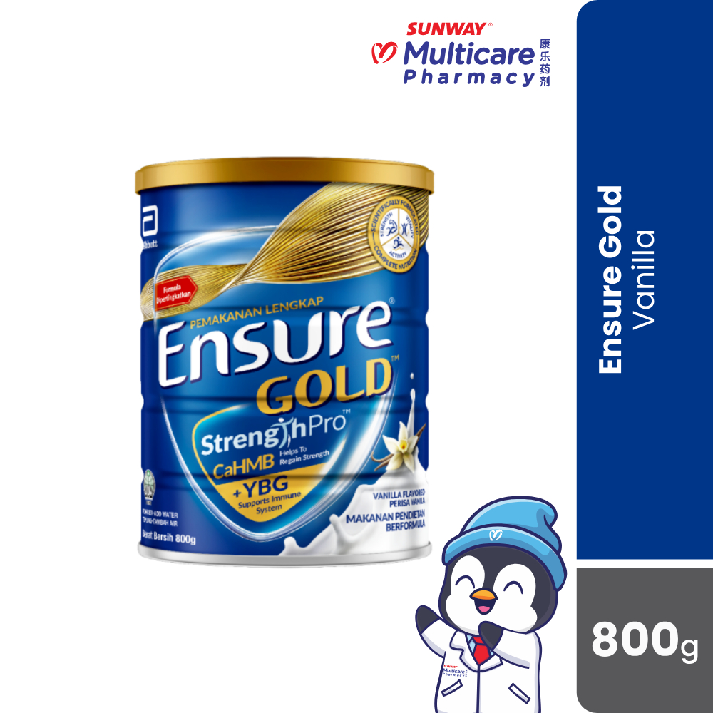Ensure Gold Milk Powder 800g | Shopee Malaysia