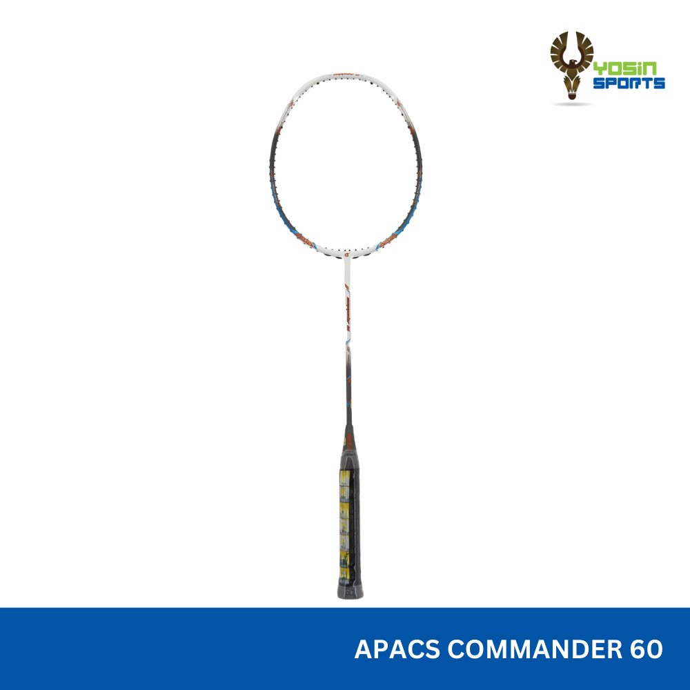 Apacs Commander 60 (5UG1) + string & grip | Shopee Malaysia