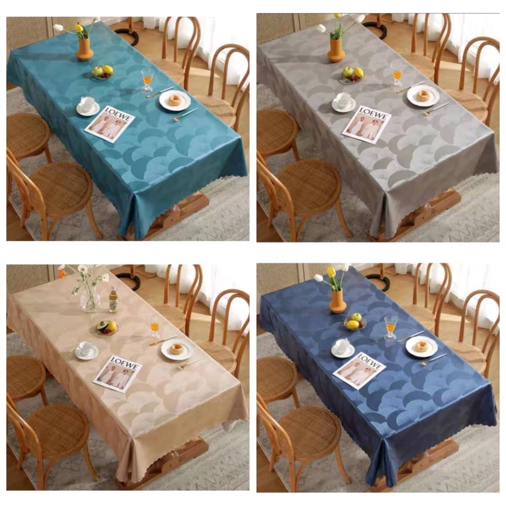 IH+ Alas Meja Makan Panjang 6/8 Kerusi Lapik Meja. Soft PU Oil ...