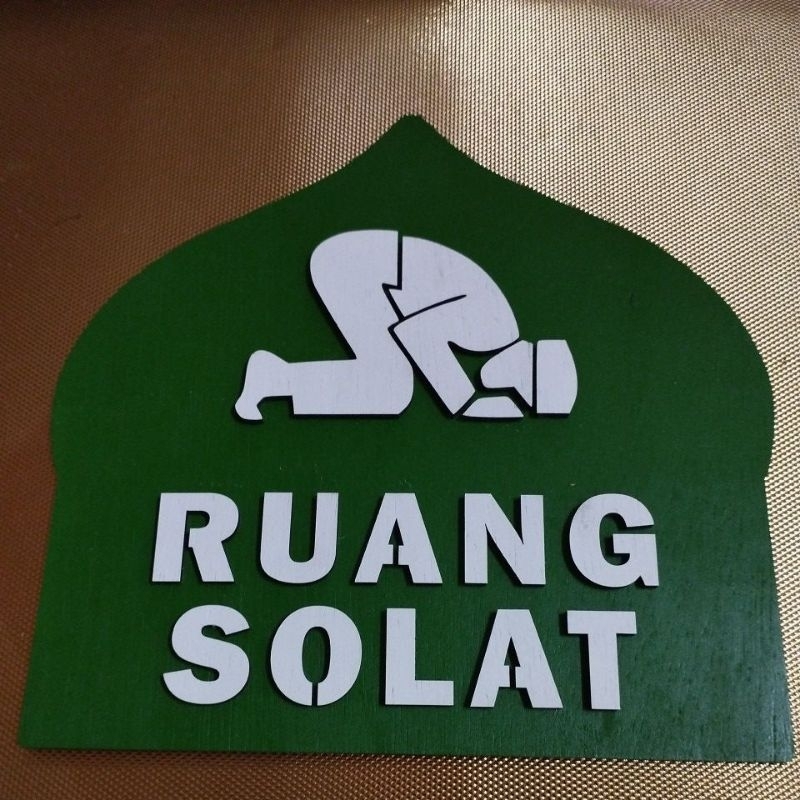 Bilik / Ruang Solat Signage. Islamic Designs / Decorations. | Shopee ...
