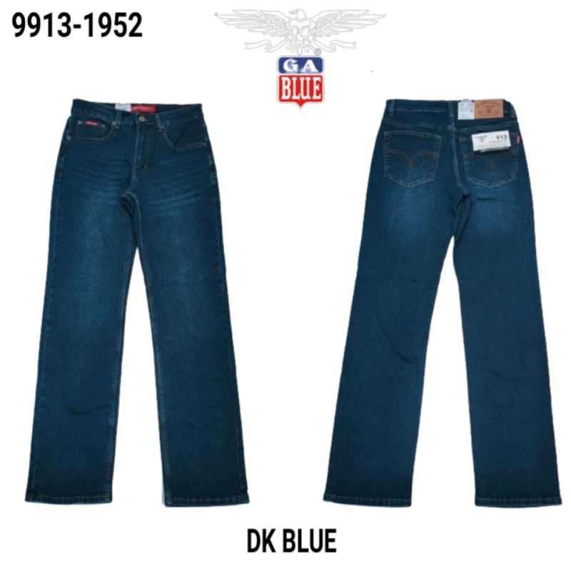 GA BLUE Original Straight Cut JEANS Stretchable 9913-1952 / 9913-1951 ...