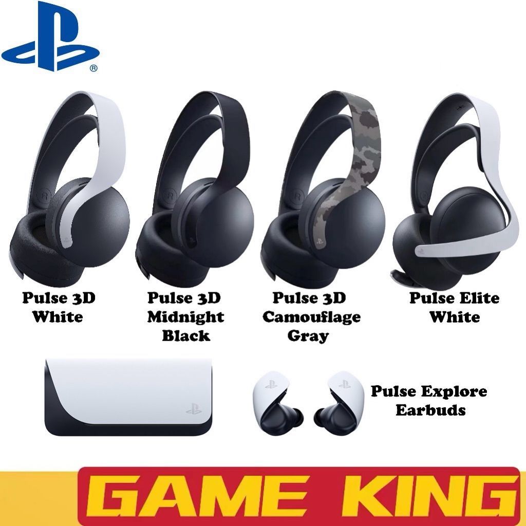 Sony Playstation 5 Pulse Explore Earbuds Pulse 3d Pulse Elite