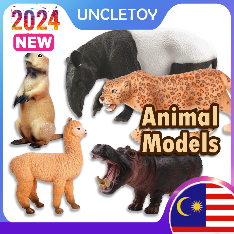 🔥𝟮𝟬𝟮𝟰 𝗘𝗱𝗶𝘁𝗶𝗼𝗻🔥 Animal Toys Simulation Model Kids Educational Toys Zoo ...