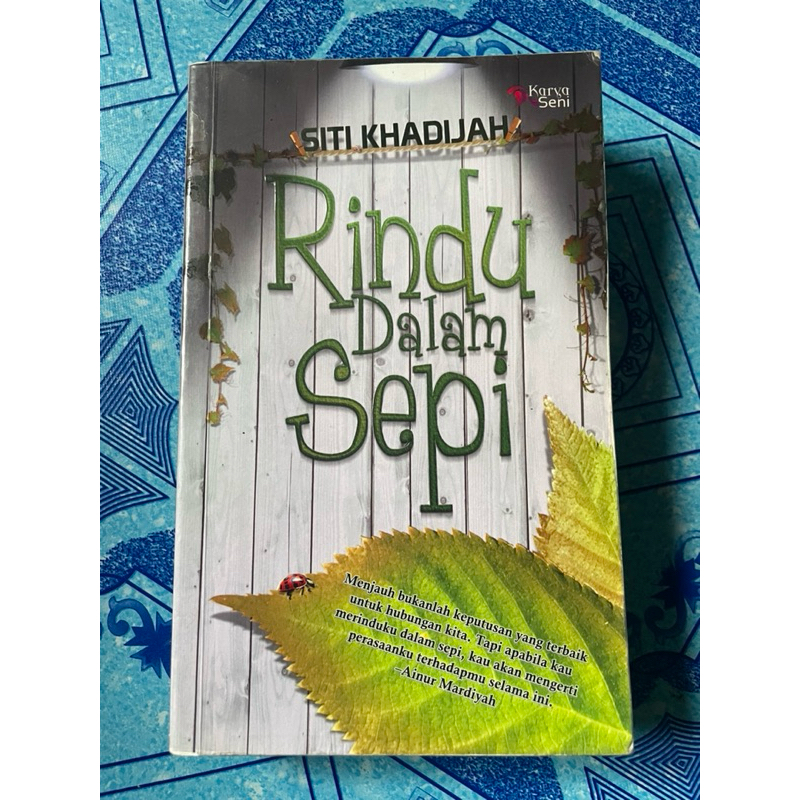 Novel Rindu Dalam Sepi - Siti Khadijah /Karyaseni (TERPAKAI) | Shopee ...