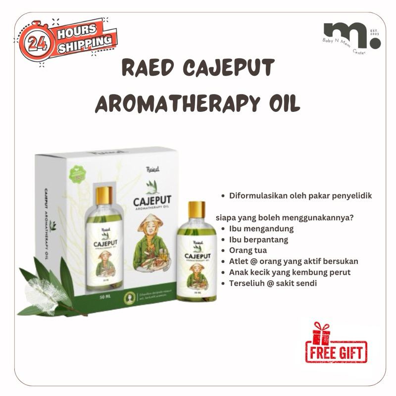 Raed Cajeput Aromatherapy Oil 50ml | Shopee Malaysia