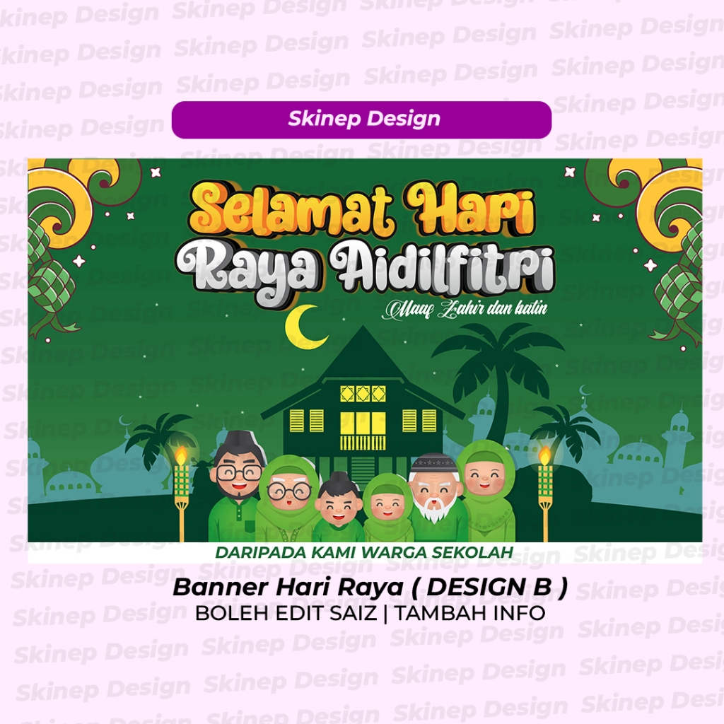 BANNER/ BACKDROP HARI RAYA | Shopee Malaysia