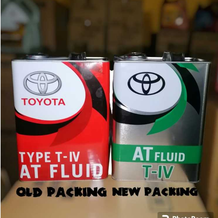 Toyota AUTO TRANSMISSION FLUID (ATF) Type T-IV Auto Gear Oil 4L NEW ...