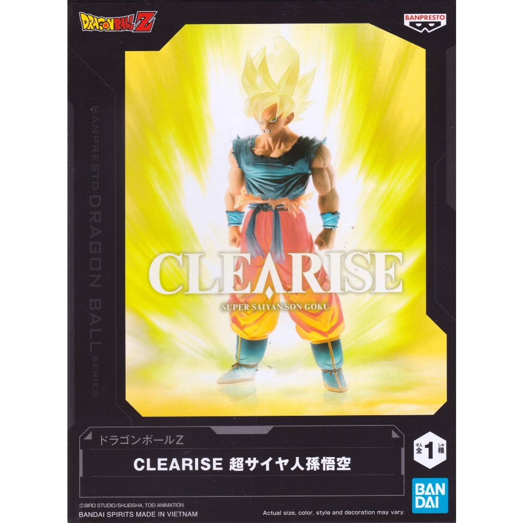 Banpresto Dragon Ball Z Clearise Super Saiyan Son Goku | Shopee Malaysia