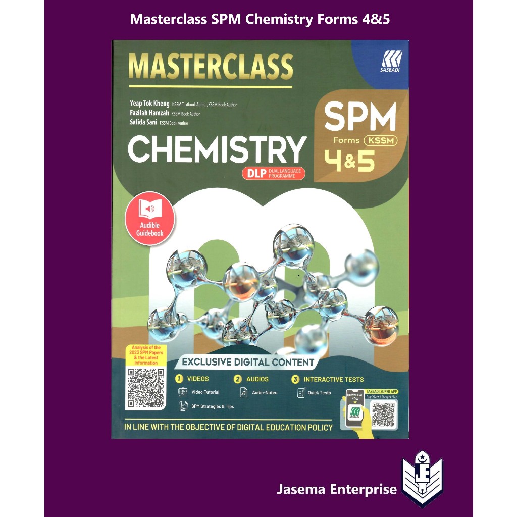 Masterclass SPM Chemistry Forms 4&5 | Shopee Malaysia