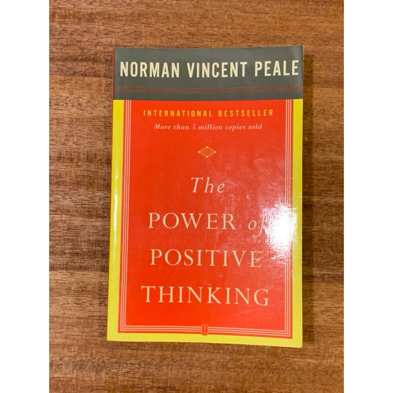 The Power Of Positive Thinking Book By Norman Vincent Peale | Shopee ...