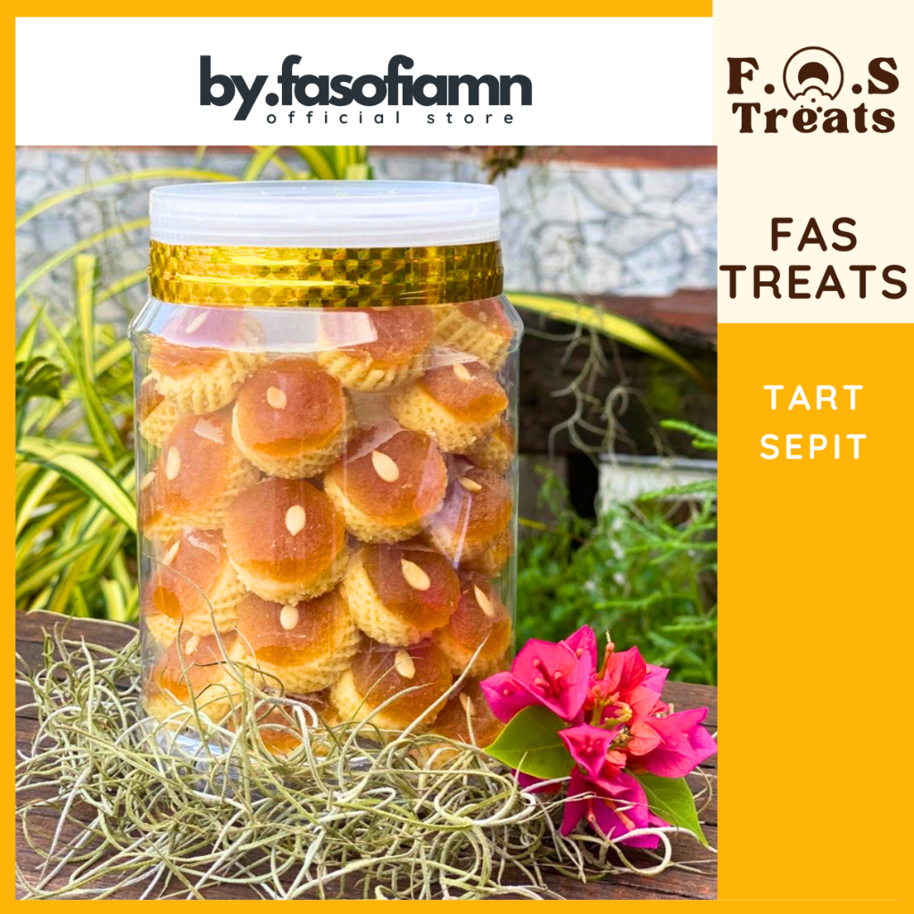 Tart Sepit Nenas - Full Butter Anchor Homemade Kuih Raya Tradisional ...