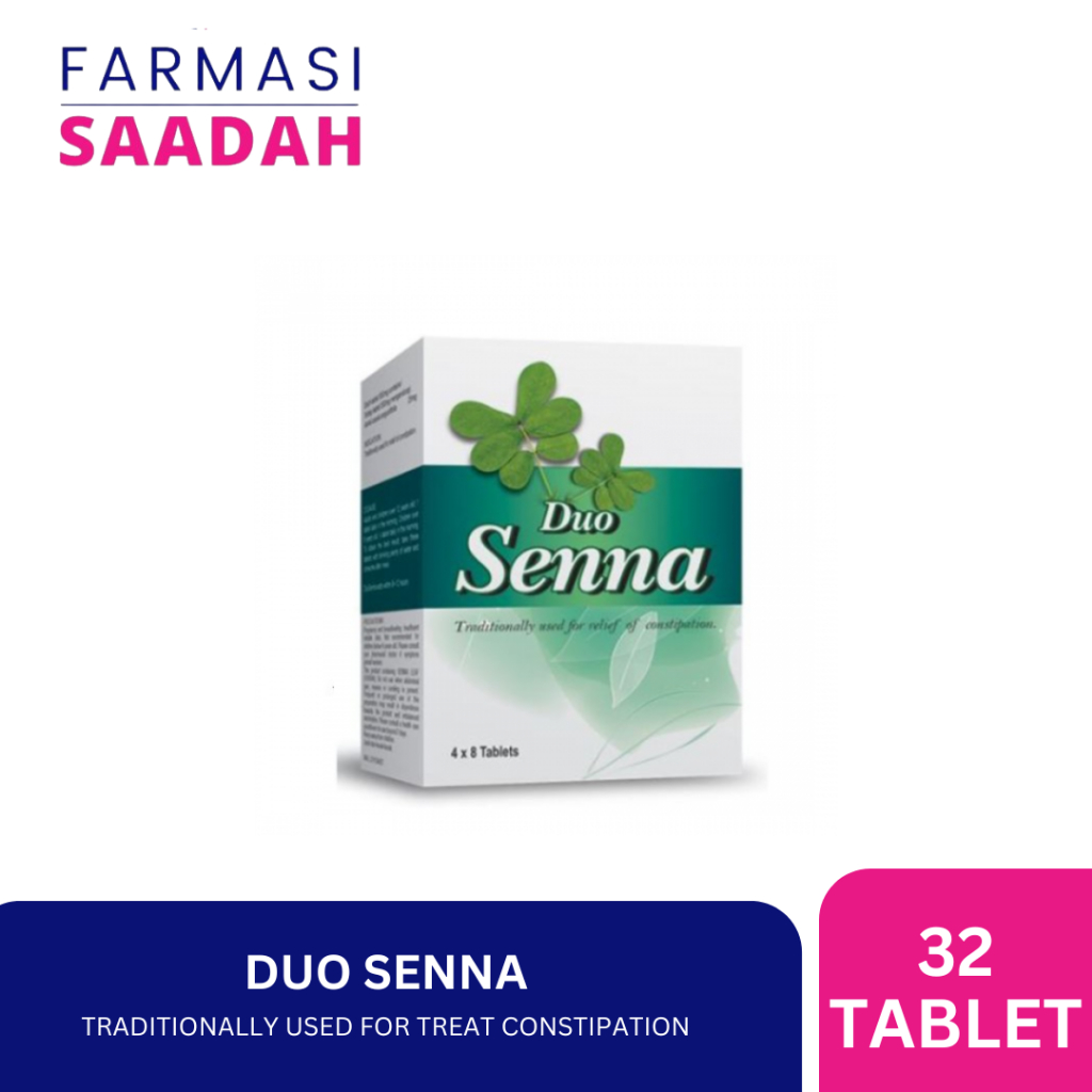 Duo Senna 4 x 8 tablets (Relieves Constipation / Sembelit) | Shopee ...