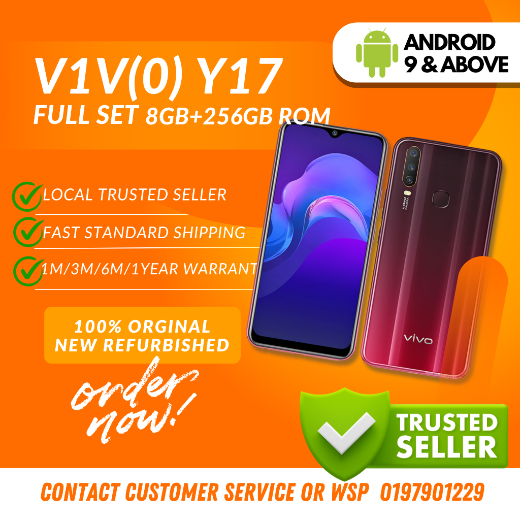 (LIVE REVIEW) VIVO Y17 MOBILE PHONE (8GB+256GB ROM) 5000mAh Battery ...