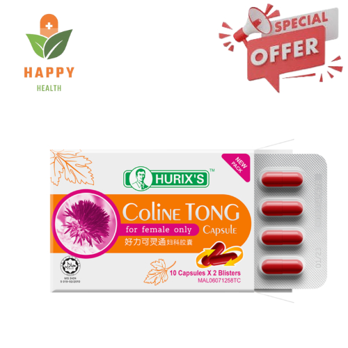 [ Exp 1/2027 ] Hurix's Coline Tong Capsules ( 10'S | 20'S ) - Lawas ...