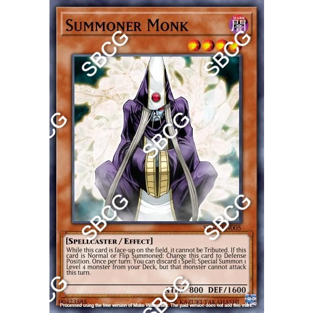 "ASIA ENGLISH "Summoner Monk" ( SDID-AE016 ) | Shopee Malaysia