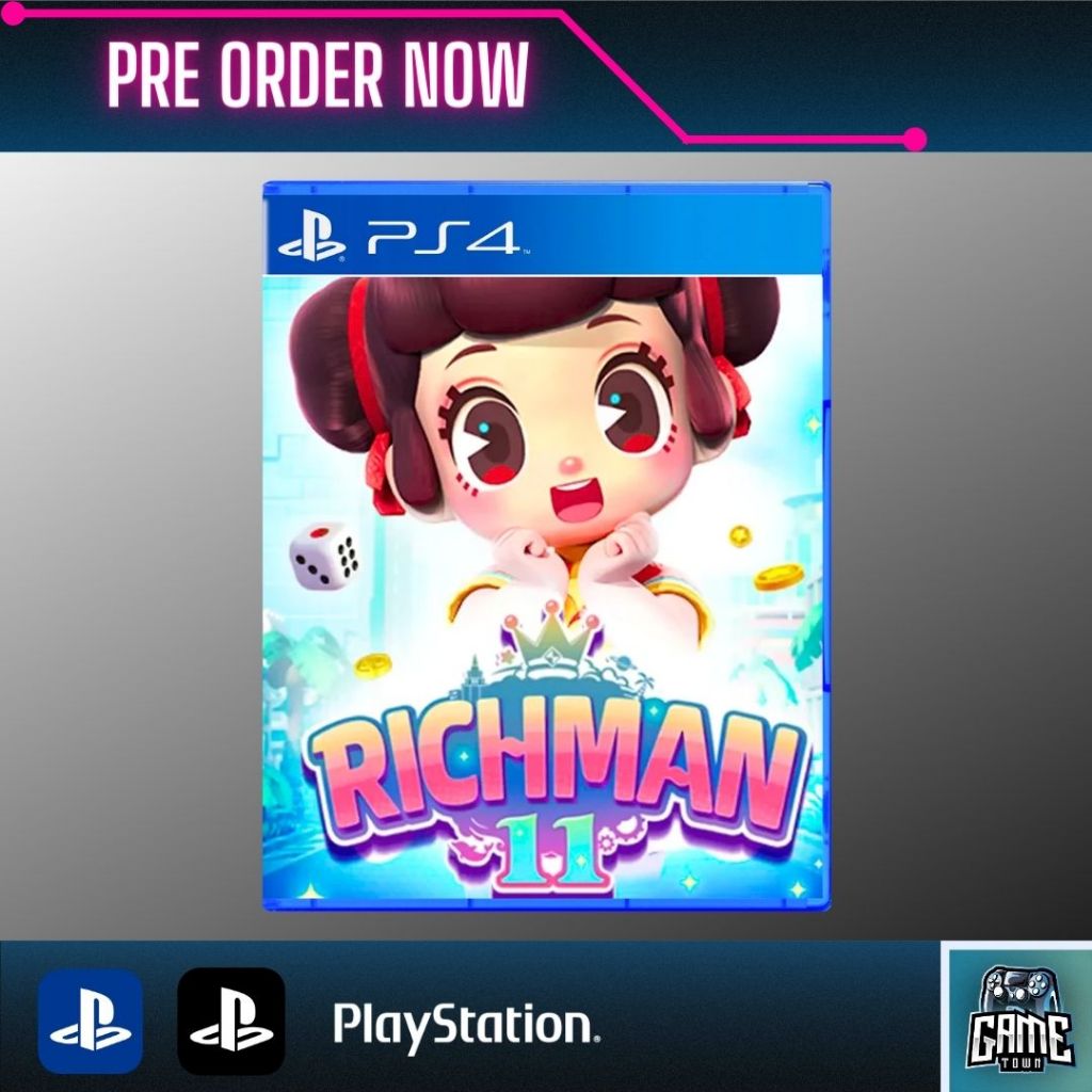 PS4 Richman 11 大富翁 11 (English/Chinese Ver.) | Shopee Malaysia
