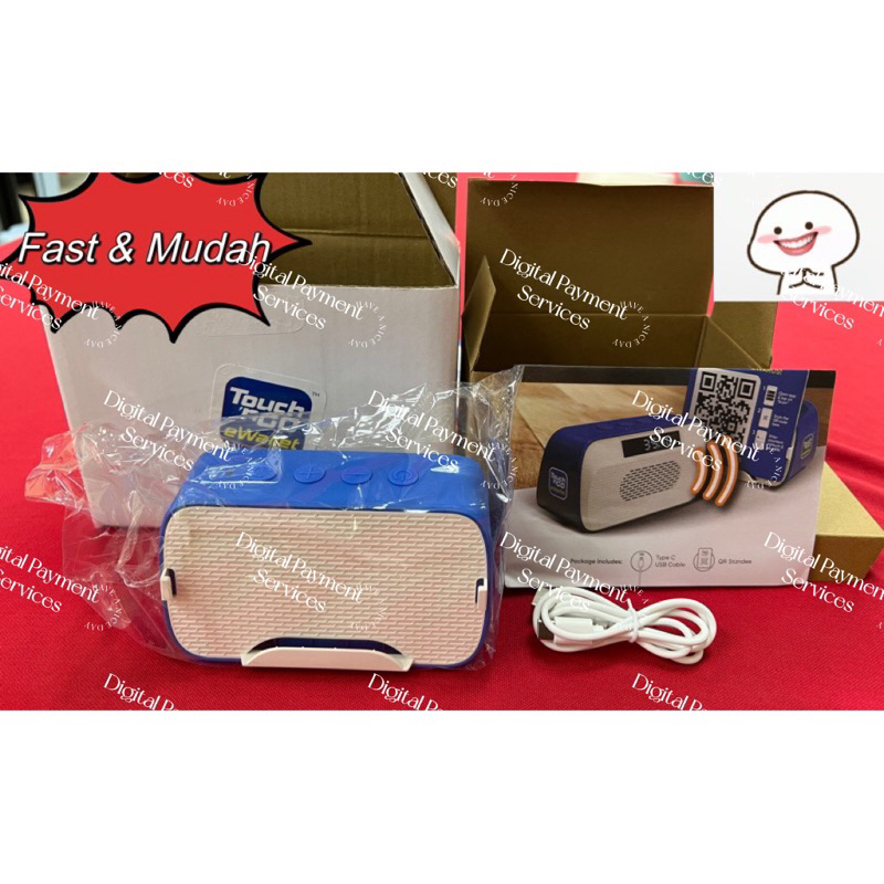 Mae Qr Pay Sound Box And Touch 'n Go E Wallet Soundbox Ready stock ...