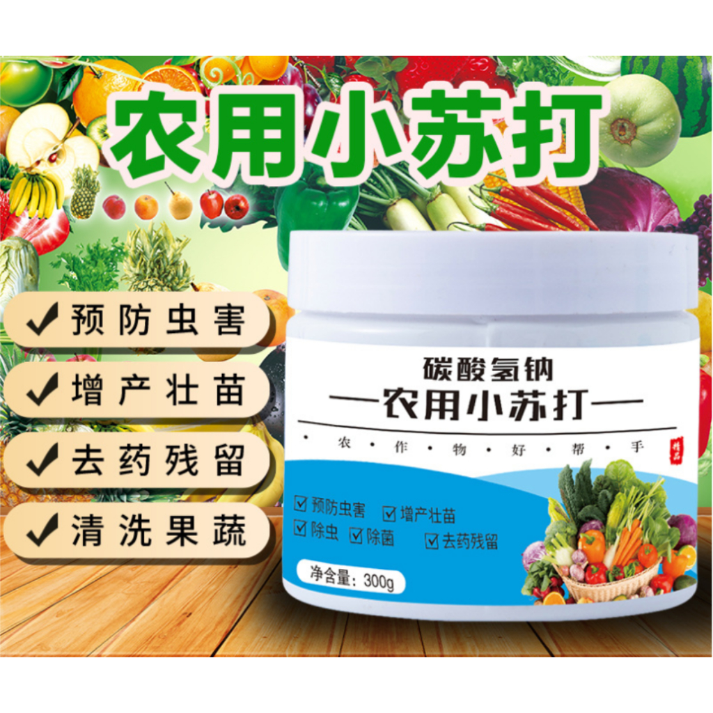 𝐁𝐚𝐤𝐢𝐧𝐠 𝐒𝐨𝐝𝐚 Fertilizer 300g / 500g Sodium Bicarbonate [ Agriculture ...