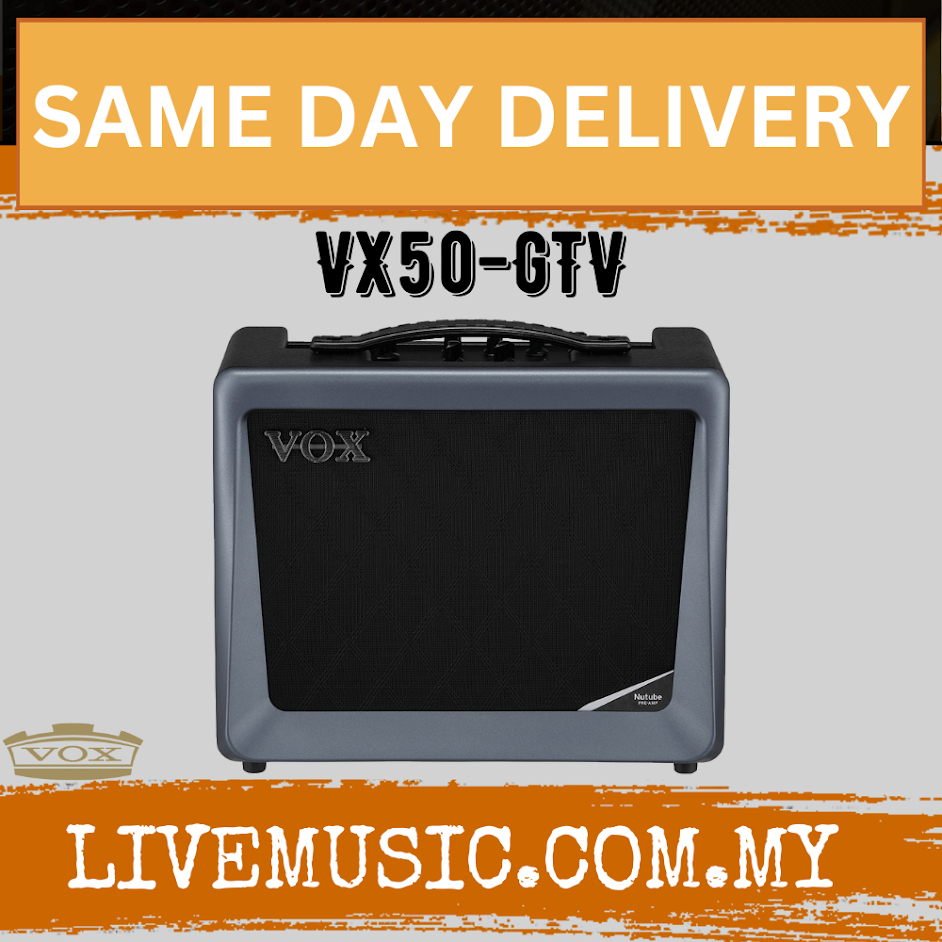 Vox VX50 GTV Powered Modelling Guitar Amplifier (VX50-GTV/VX50GTV ...