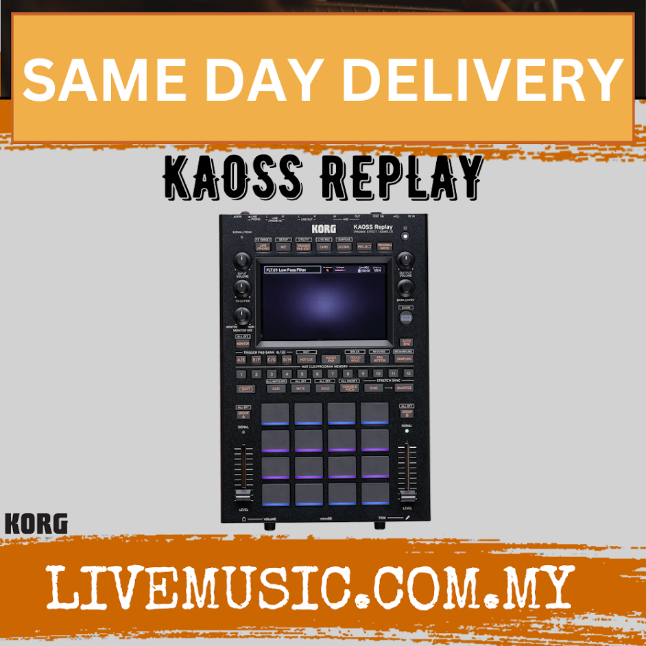Korg Kaoss Replay Takes the Classic Xy Effects Pad ( KaossReplay / Kaoss-Replay ) | Shopee Malaysia