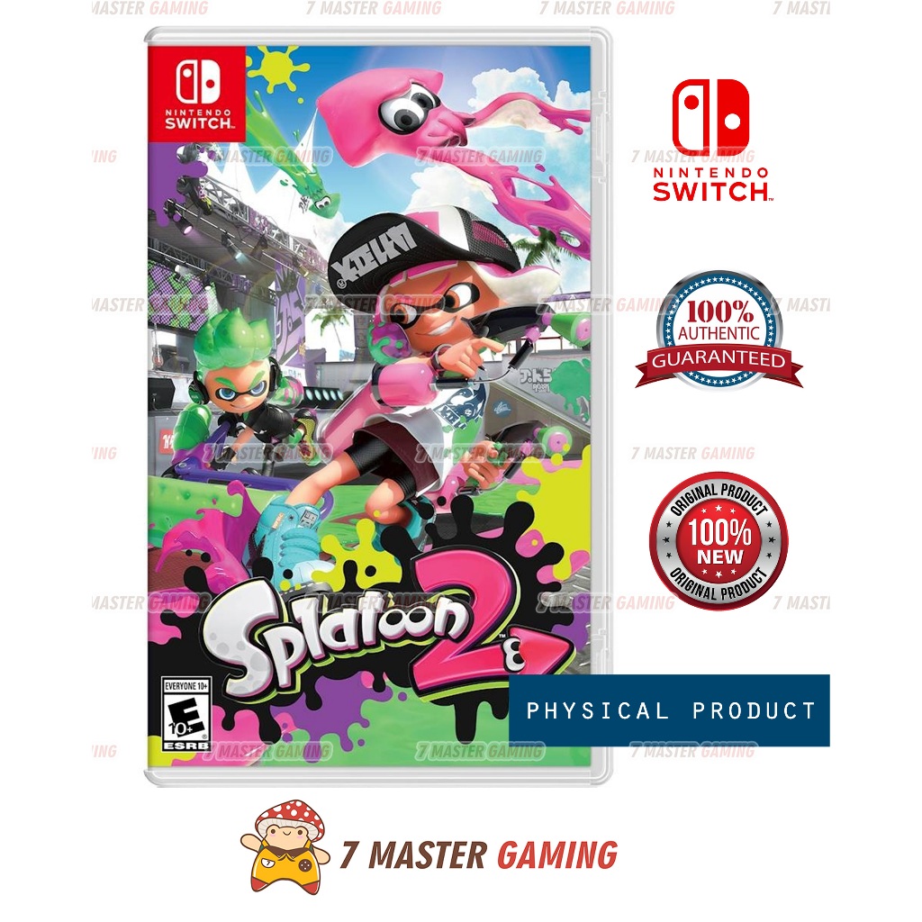 Splatoon 2 - English - Nintendo Switch OLED / V2 / Switch Lite ...