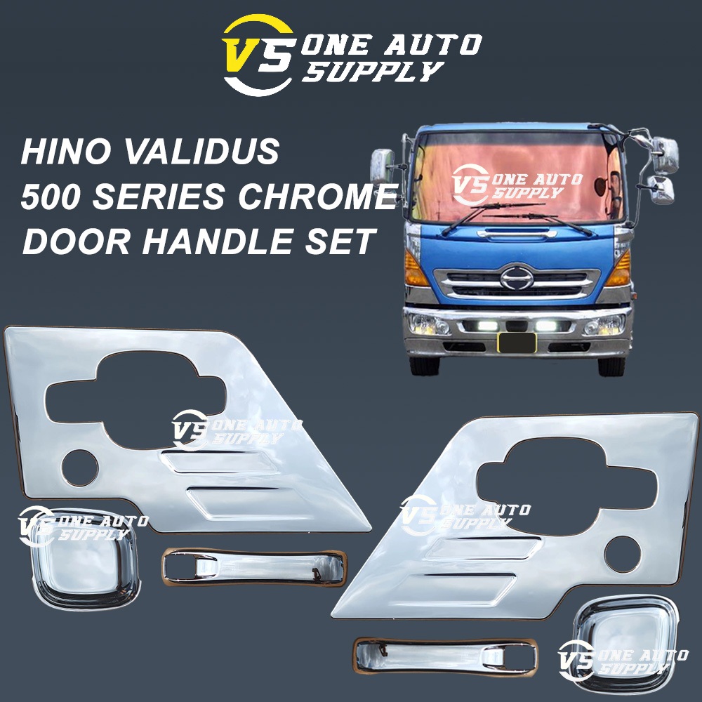 HINO VALIDUS 500 SERIES DOOR HANDLE CHROME COVER SET | Shopee Malaysia
