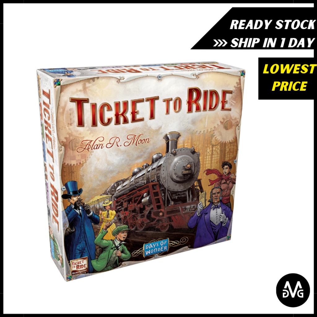 Ticket To Ride USA Board Games Card Games for Kids Family Game Indoor ...