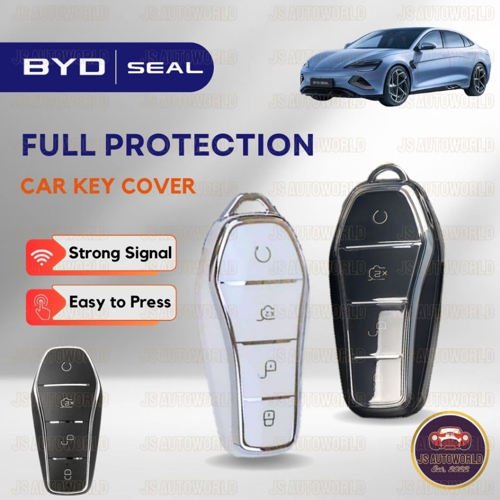 BYD Seal Key Cover Car Key Protective Case Sarung Kunci Kereta BYD Seal ...