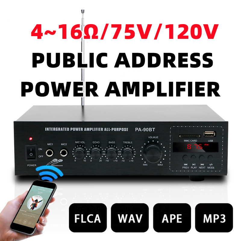 Public Address System Amplifier Shop Home Power Amplifiers Bluetooth ...