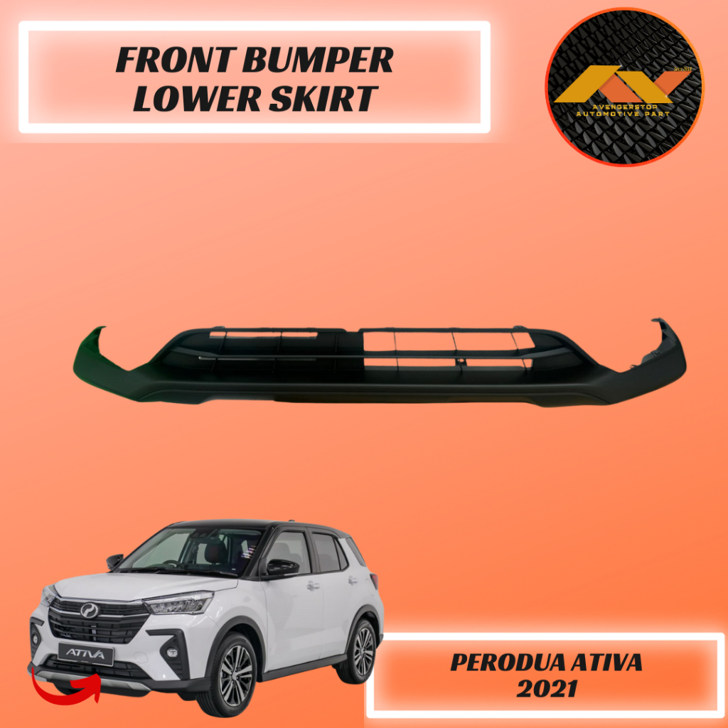 Original Perodua Ativa 2021 Front Lower Skirt Bumper 100% New High ...