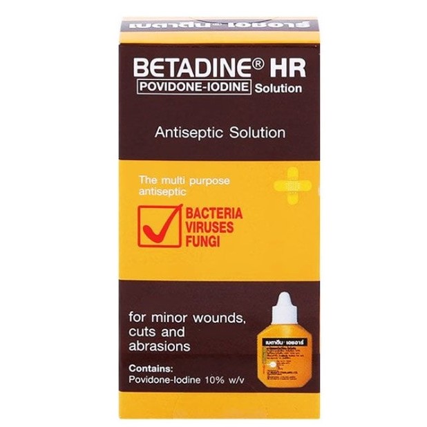 BETADINE POVIDONE IODINE FIRST AID SOLUTION ANTISEPTIC CUTS WOUNDS 15 cc | Shopee Malaysia