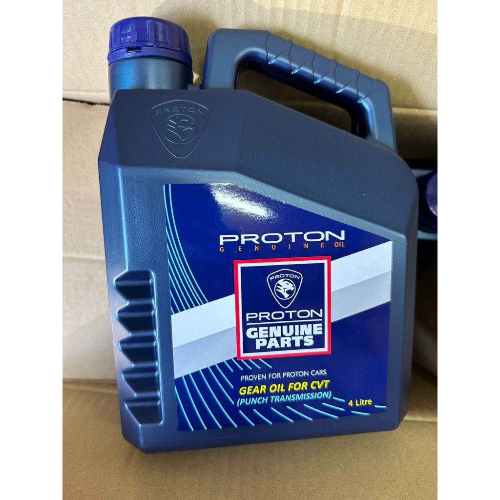 PROTON CVT GEAR OIL PROVEN FOR CARS PUNCH TRANSMISSION 4L | Shopee Malaysia