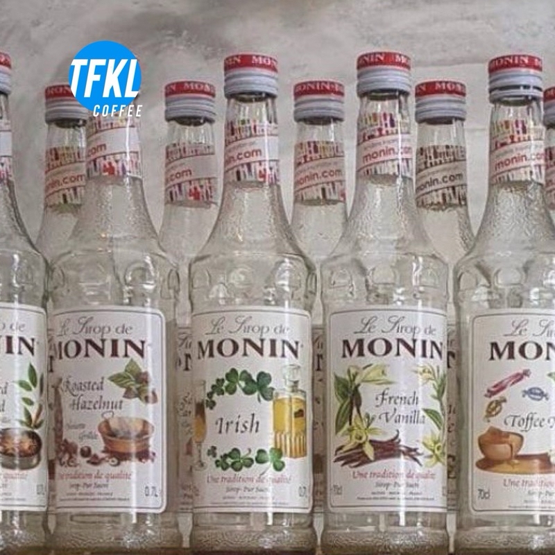 Botol kosong kaca Syrup Monin empty glass bottle monin syrup | Shopee ...