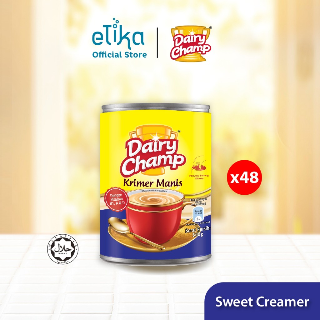 Dairy Champ Sweetened Creamer 500g x 48 cans (Carton) | Shopee Malaysia