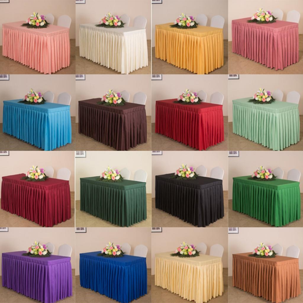 [Superior Quality] [Full Cover] Table Banquet Cover / Alas Meja Banquet ...