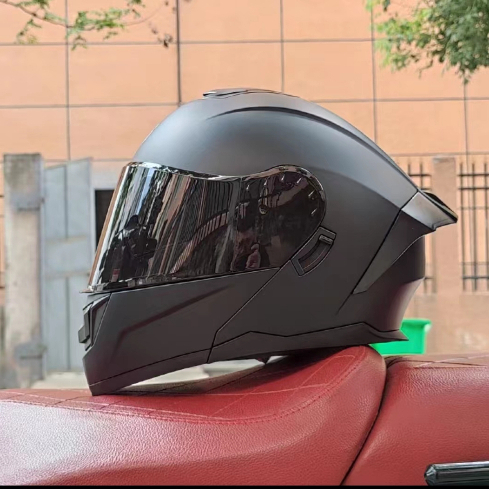 LVS 900 Flip up Helmet Modular Motorcycle Helmet Double Lens Built-in ...