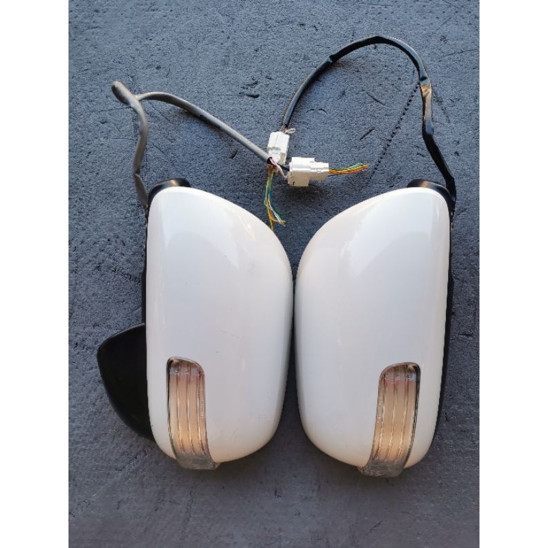 TOYOTA VIOS NCP93 SIDE MIRROR SPOT MIRROR WITH LED LIGHT AND BLUE GLASS ...