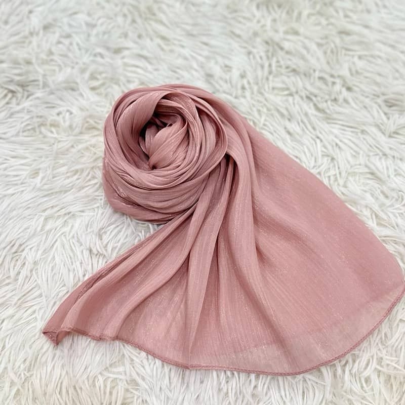 Shawl Shimmering Silk. Shimmer Shawl Viral. Shawl Shimmer Premium Satin Flowy. | Shopee Malaysia