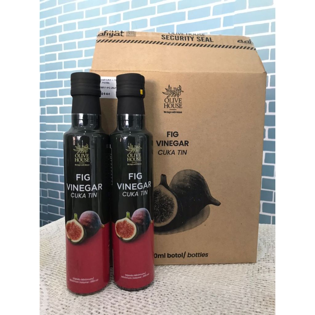 CUKA TIN OLIVE HOUSE 250ML (FIG VINEGAR) | Shopee Malaysia