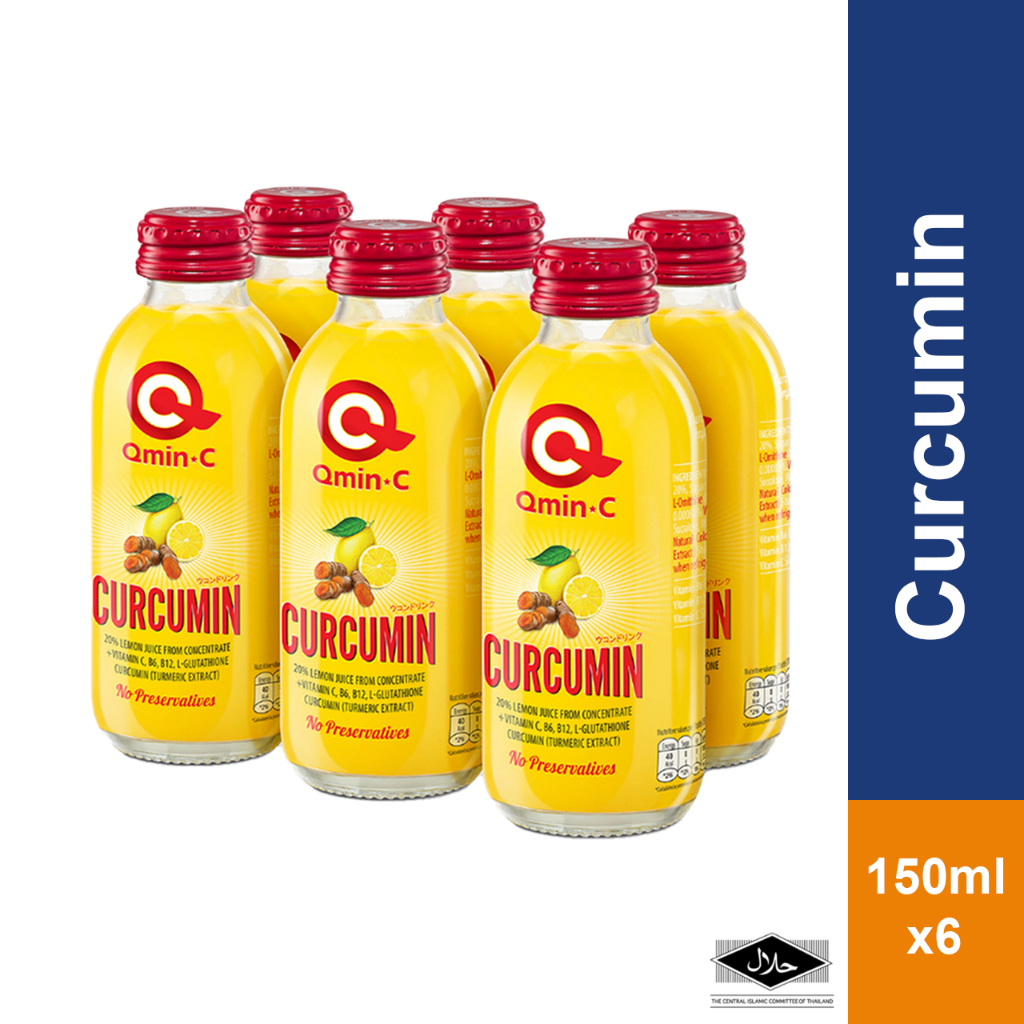QMINC CURCUMIN (150mlx6) | Shopee Malaysia