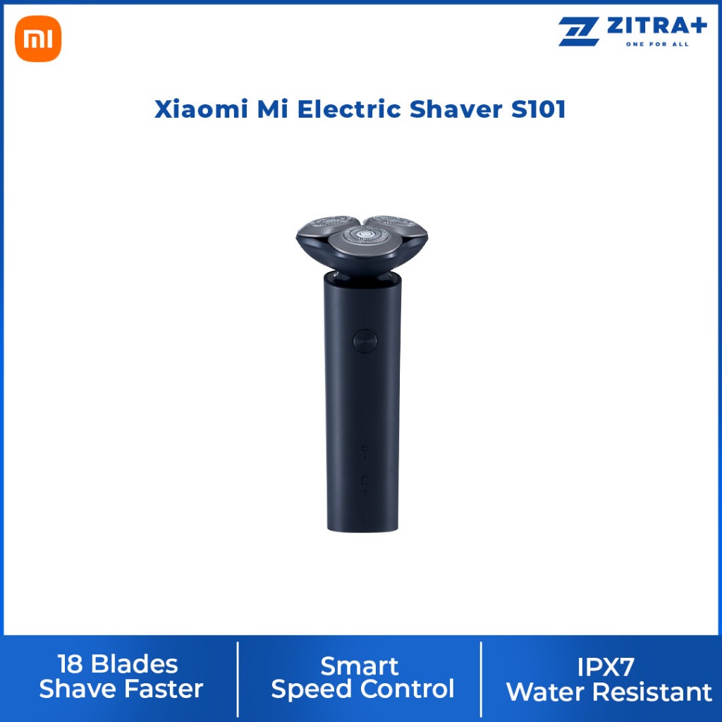 Xiaomi Mi Electric Shaver S101 | Upgraded to 18 blades | 60-day usage ...